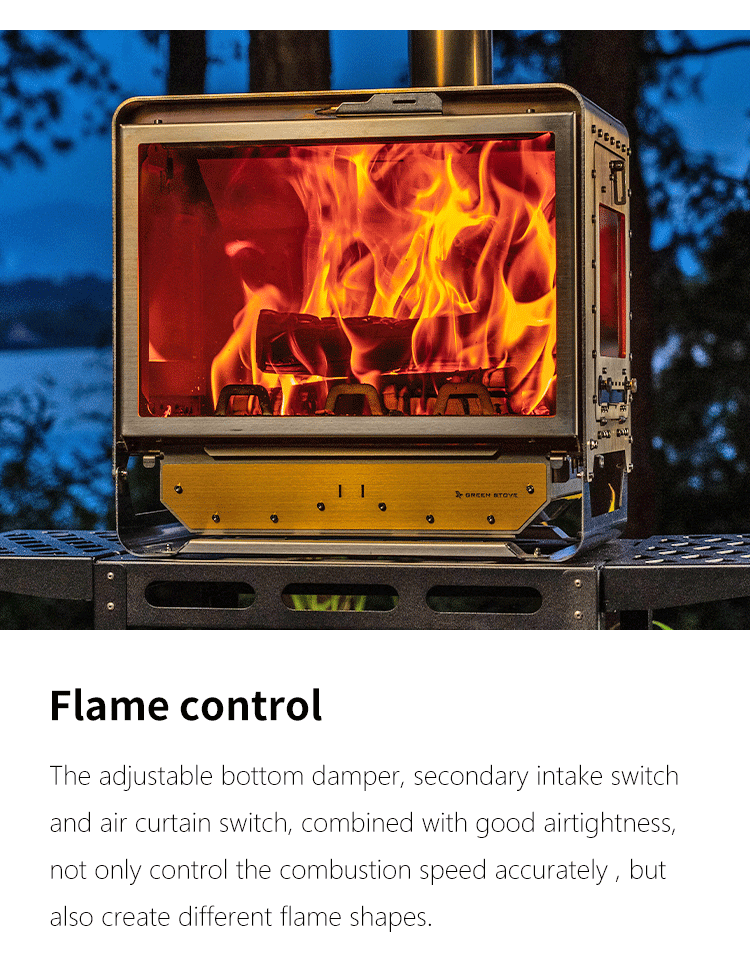 Green Stove Table Master [Pro] Wood Tent Stove For Hot Tent Camping ...